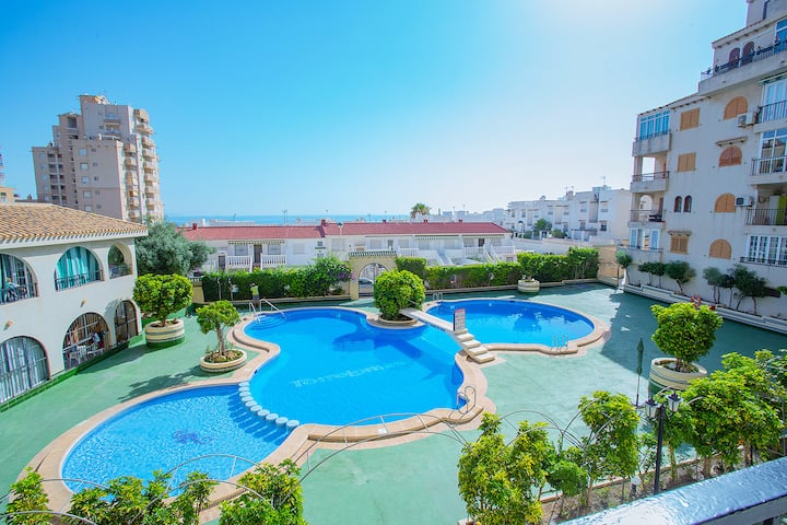 042 Peaceful Mar View - Alicante Holiday - Guardamar del Segura