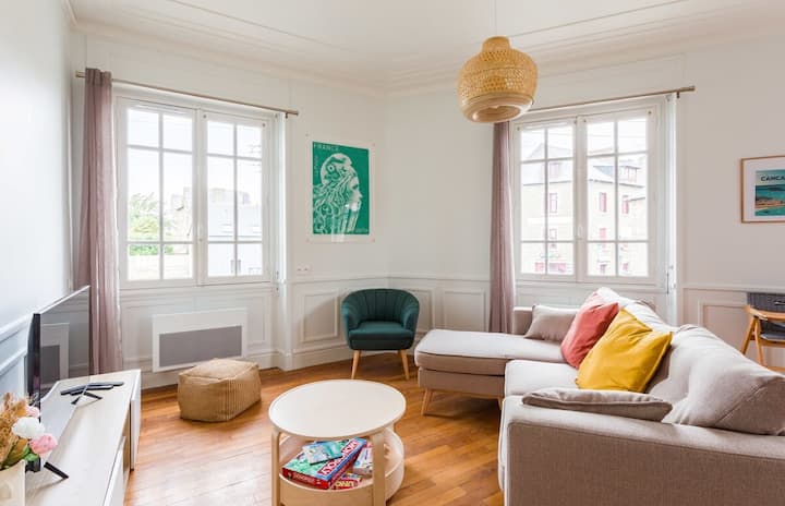 Saint-exupery - Bel Appartement Pour 8 - Parking - Cancale