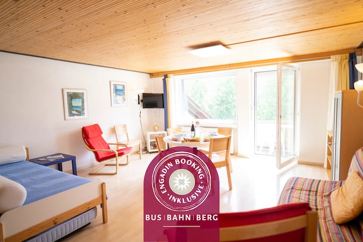 Chasa Trü No. 17: 2.5 Room Flat In The Holiday Set - Vulpera