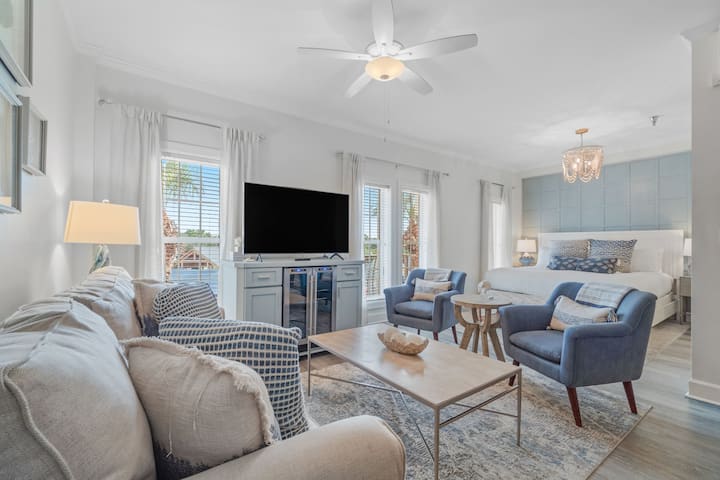 "Coral Chic" 238 Gorgeous Studio-walk To The Beach - Alys Beach, FL