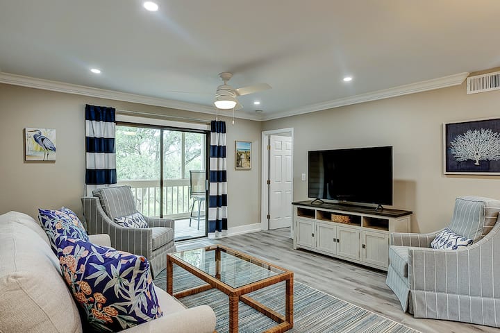 Updated 2br Waterview 2nd-floor | Balcony | Pool - Seabrook Island, SC
