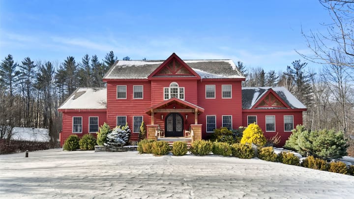 Luxury 5-br Mountain Estate 5-min To Okemo - Ludlow, VT