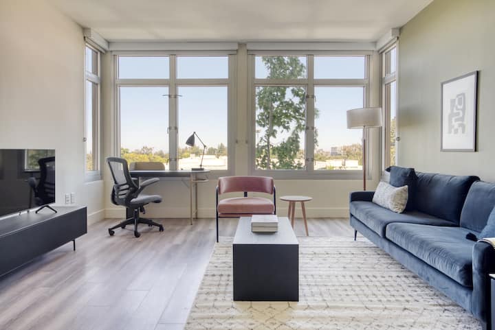 Blueground | Mountain View, Gym & Lounge - Palo Alto, CA