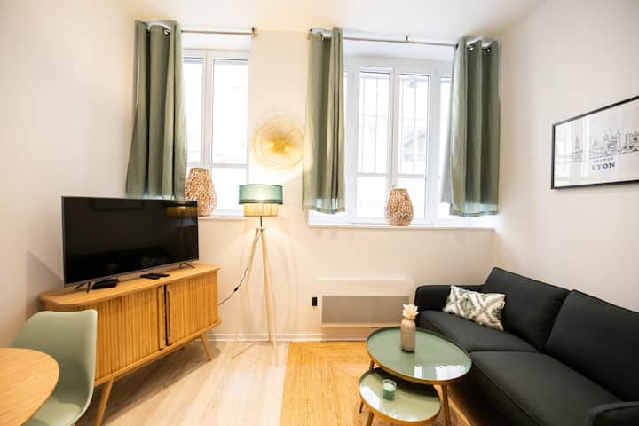 Opéra 2 - Rdc - Joli Studio Hôtel De Ville - Lyon