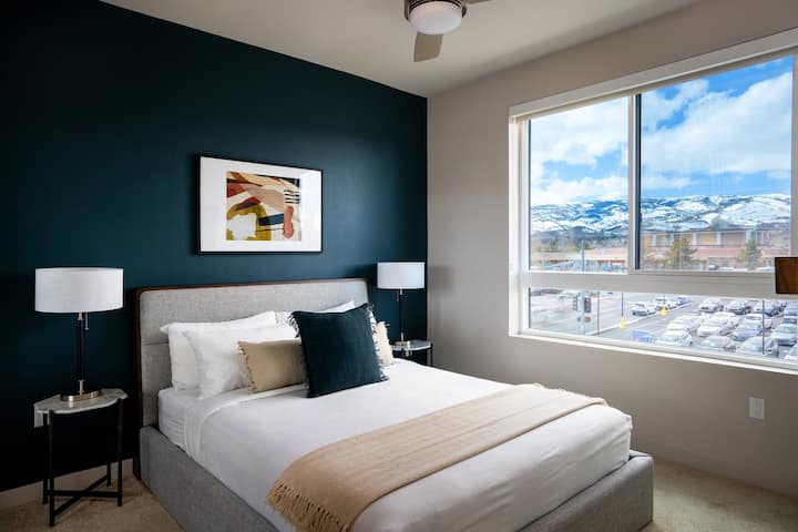 Kasa | 2bd Near Casinos + Pool & Gym | Reno - Peppermill Resort Spa Casino
