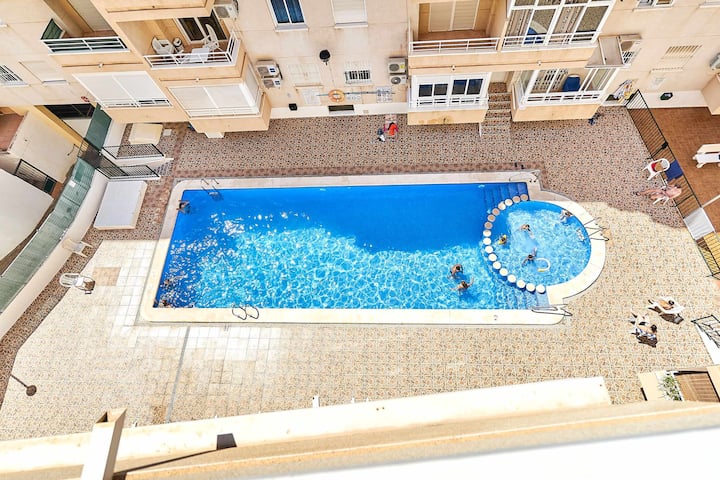 David 2 Bedroom Apartment Torrevieja With Pool - Torrevieja