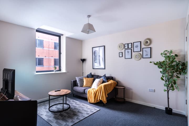 Modern Manchester 1 Bed Apartment - 샐퍼드