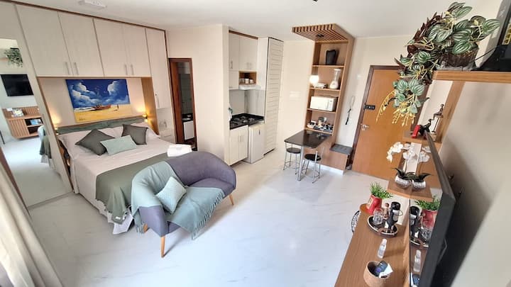 Stúdio Asa Norte, Bonito, Seguro E Confortável - Brasília