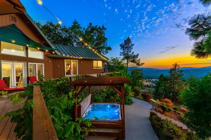 Skyline Lodge- Amazing Views W/spa/game Room! - Califórnia