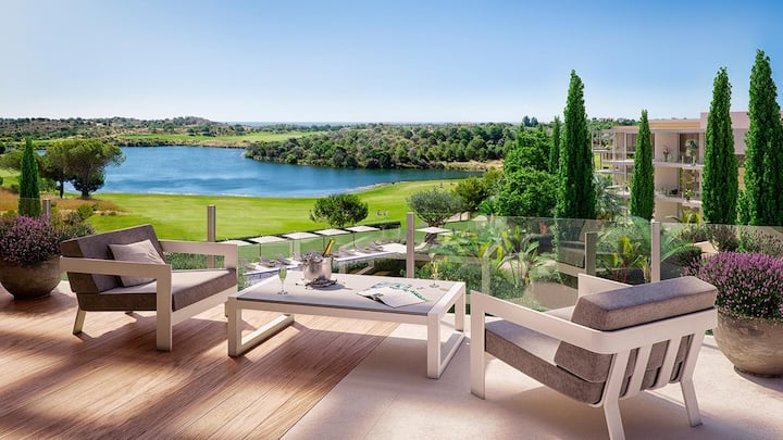 Breathtaking Golf 3br Duplex In Luxury Algarve - Tavira