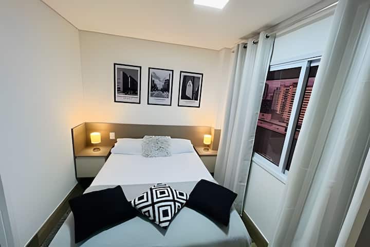 House Sky No 18°andar Com A/c - Liberdade