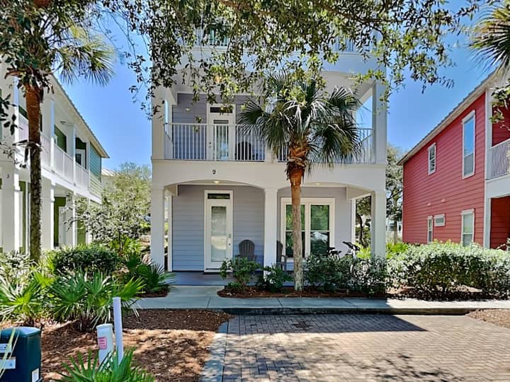 Sunny Days | Lux Home, .1 Mile To Beach + Bikes - Miramar Beach, FL