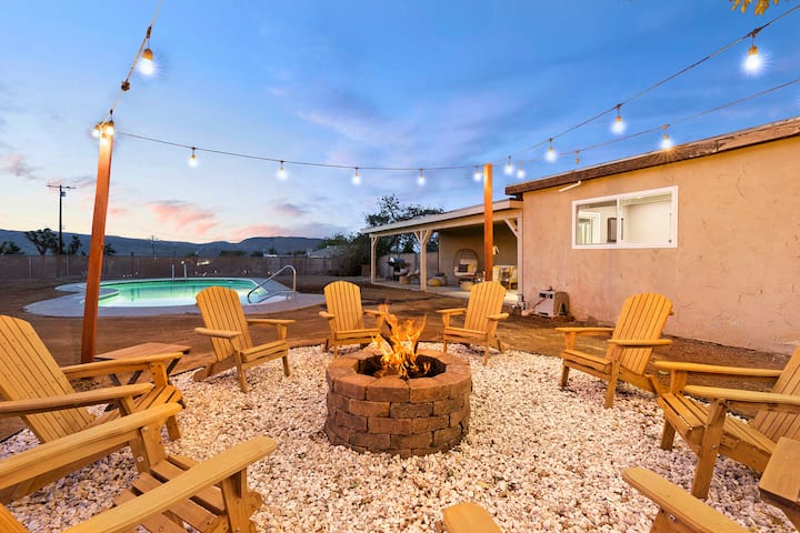 Relaxing 4br Joshua Tree Home W/ Pool & Pool Table - Yucca Valley, CA