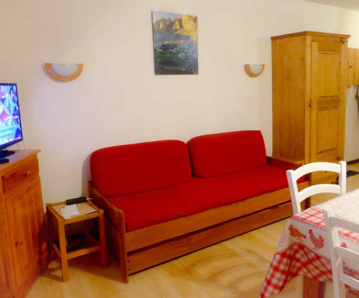Studio 2 Cabines 4 Personnes Exposé Ouest - Valloire