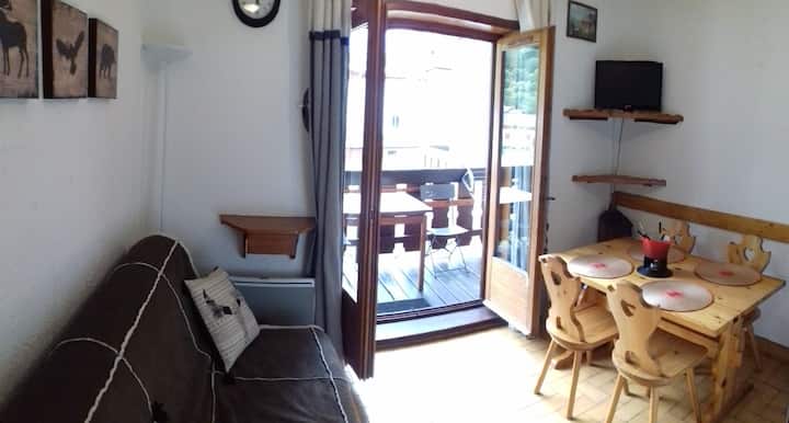 2 Pièces 4 Personnes 1 Exposé Sud - Valloire