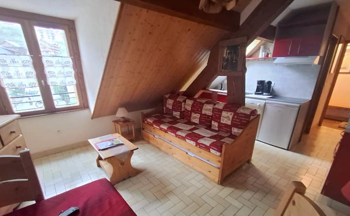 Studio Cabine 4 Personnes 2* Exposé Est - Valloire