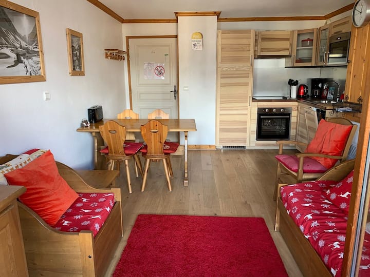 3 Pièces 6 Personnes 3* Exposé Ouest - Valloire