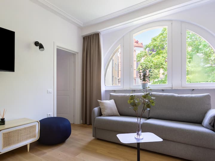 Baden-baden Bäderstr | One-bedroom Suite S (Lt) - Baden-Baden