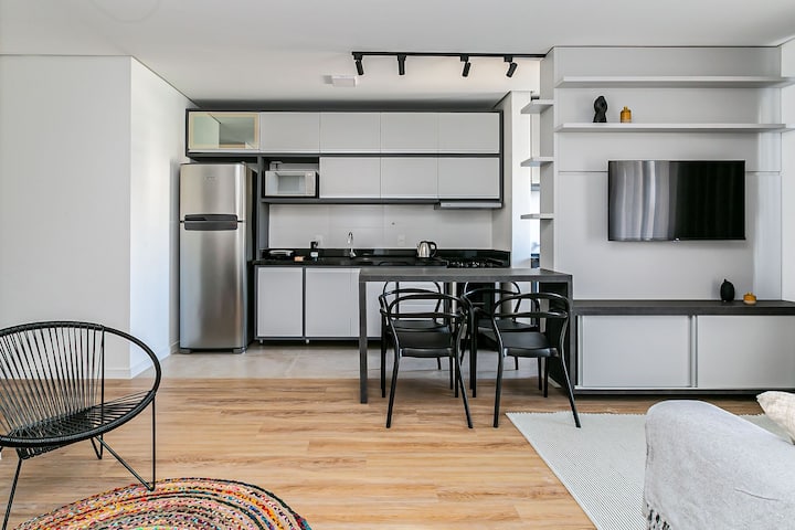 Wi-fi 200mb | 600m From Patio Milano #Ca38 - Florianópolis