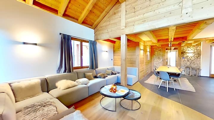 Casa-le Cherk Chalet 300m2 Jacuzzi Sauna Vars - Vars