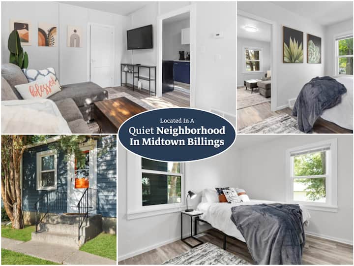 Cozy 1br Billings Getaway | Wi-fi & Central Access - Billings, MT