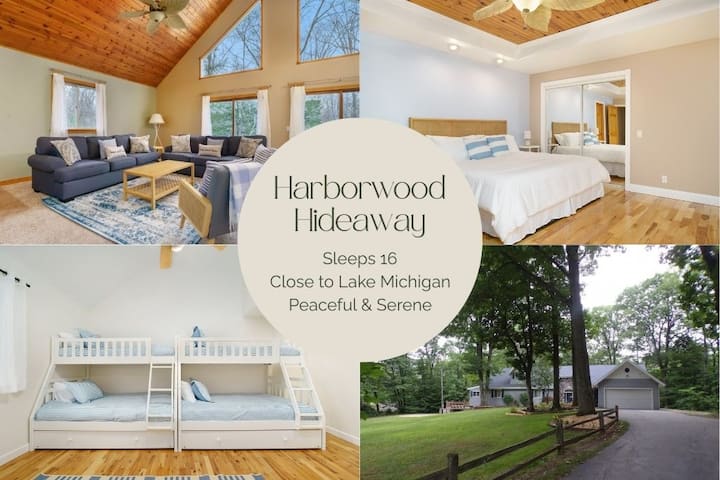 Harborwood Hideaway · Sleeps 16 · Close To Lake - ミシガン州