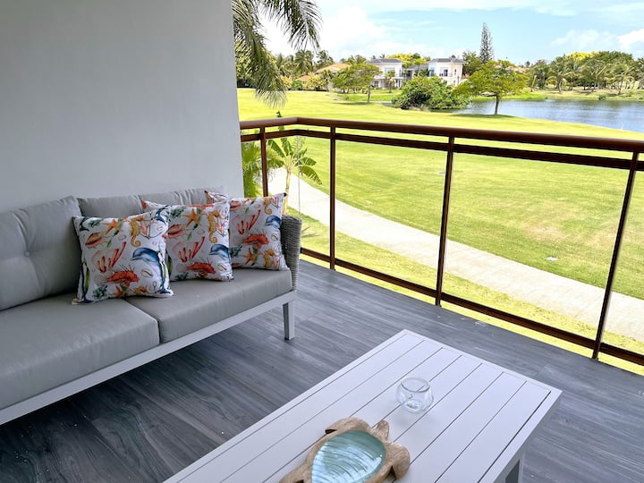 Amazing Golf Views 3 Bedrooms Apartment In Cocotal - Punta Cana