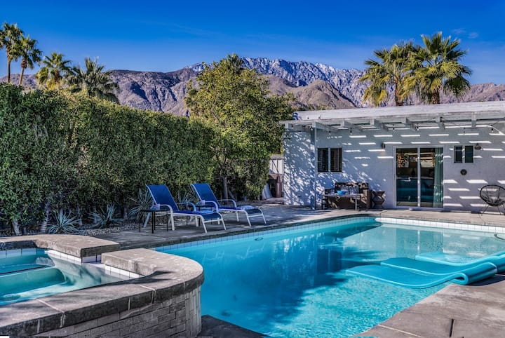 The Milben House - Fire Pit & Outdoor Lounge - Palm Springs, CA