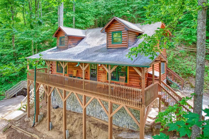 Secluded 2br Mountainview | Fireplace | W/d - Maggie Valley, NC