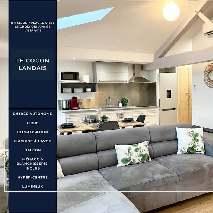 Le Cocon Landais - Climatisation - Balcon - - Mont-de-Marsan
