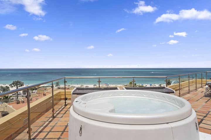 Beachfront - Ultimate Penthouse 3+br Condo - Bg531 - Aruba