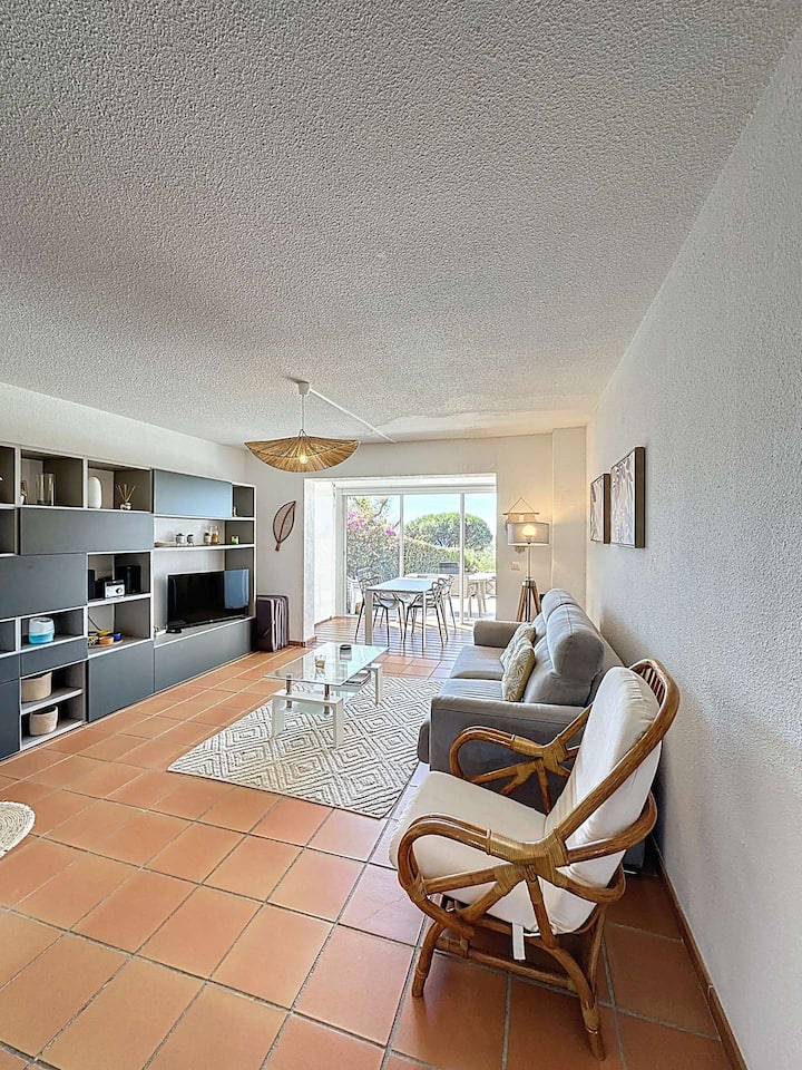 Gigaro  - Rez De Jardin Climatisé Avec Vue Mer - La Croix-Valmer