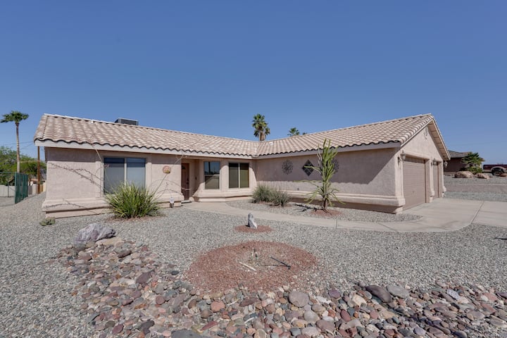 Arizona Retreat W/ Casita ~ 2 Mi To Lake Havasu - Havasu Lake, CA