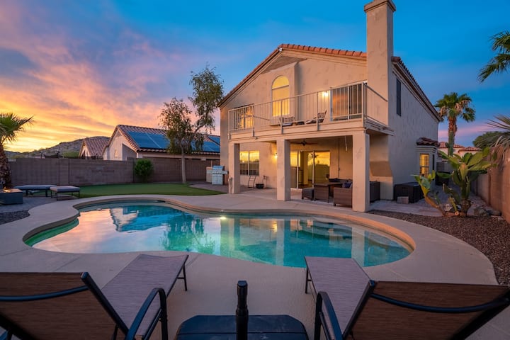 Heated Pool 3br Retreat – Estrella Mountain - Estrella Mountain Regional Park, Goodyear