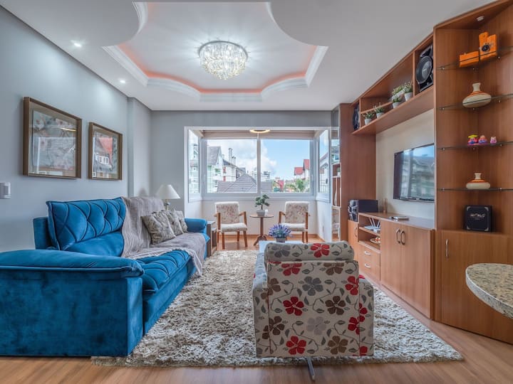 Fascino 302 - Apartamento 600 Metros Rua Coberta De Gramado - Gramado