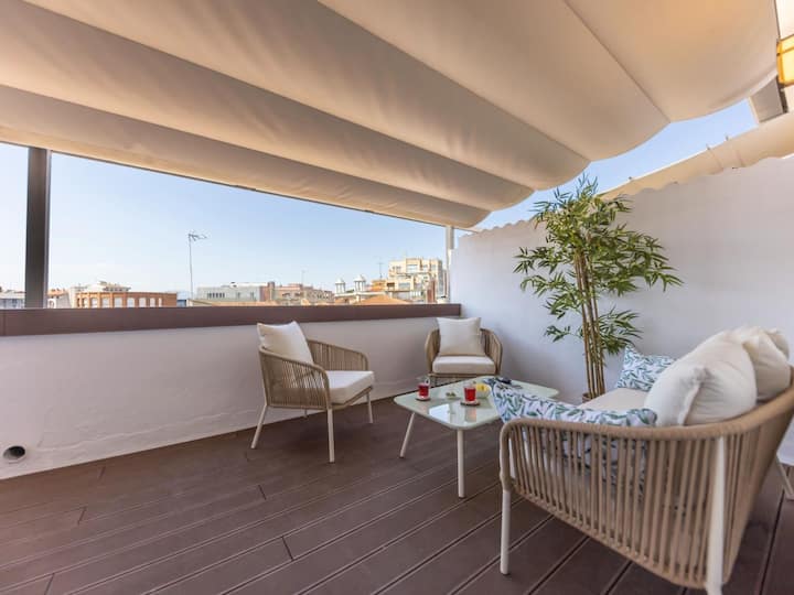 Bravissimo Eiximenis, Belle Terrasse Avec Vues - Salt