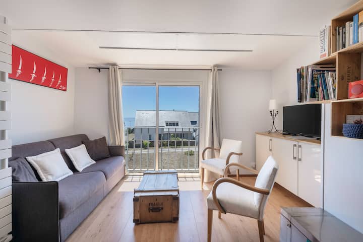 À 200 M De La Plage, Bel Appartement Pour 4 Pers - Saint-Gildas-de-Rhuys