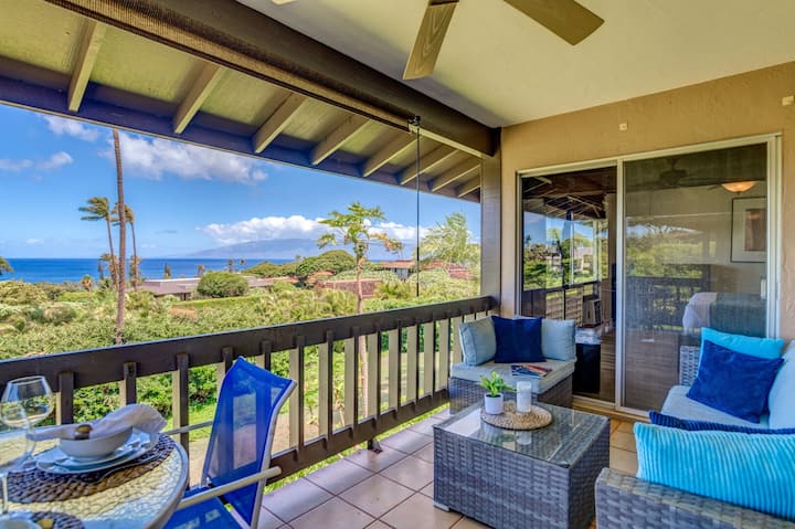 Cheers To The View! Private Lanai, Perfect Moments - Lahaina, HI