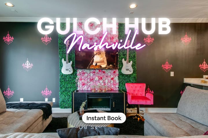 Bar Intérieur De Luxe Et 4k Tv à Nashville - Nashville, TN