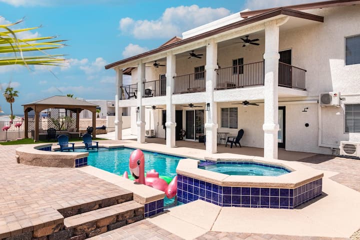 Entertainers Dream W/ Heated Pool & Spa + Views! - Lake Havasu City, AZ