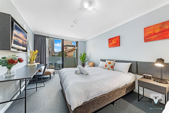 Kozyguru | Sydney Cbd | 2 Bed Studio Free Wi-fi - Sydney central station