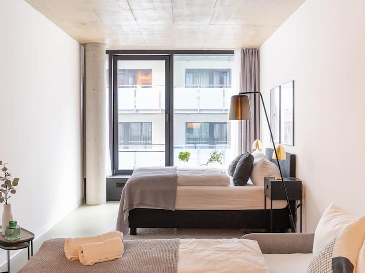 Limehome Erfurt | Welsch-str. Suite L+sofa Bed Lt - Erfurt