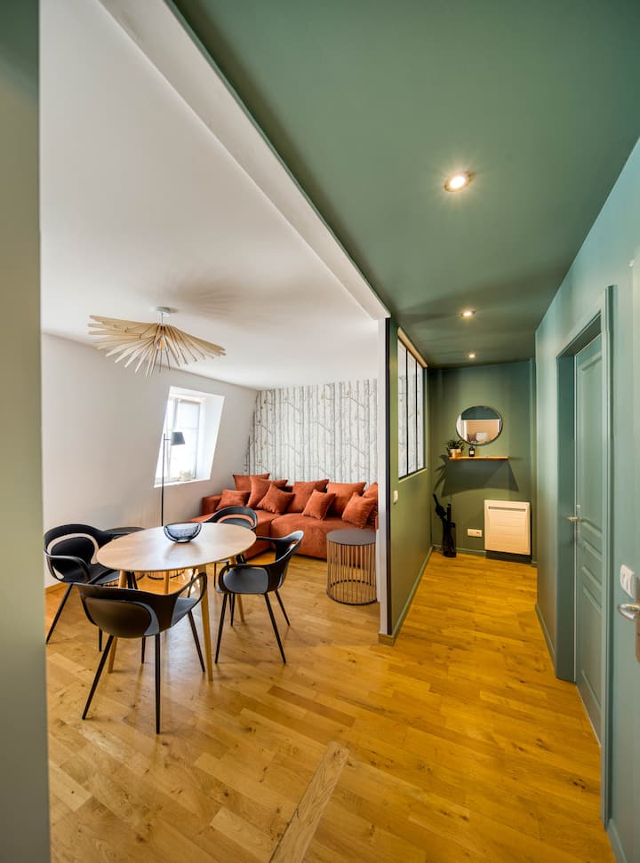Le Verdoyant - Hyper Centre Avec Sauna Et Parking - Colmar