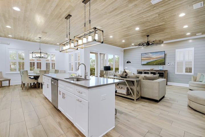 Lucky Catch: 2min To Beach, Golf Cart, Heated Pool - Miramar Beach