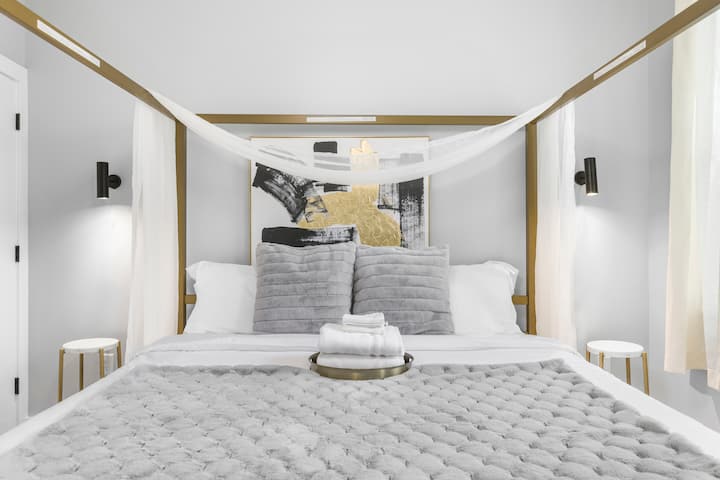 Free Parking~early Ci~king Bd~sleeps6~ny30min - 뉴어크
