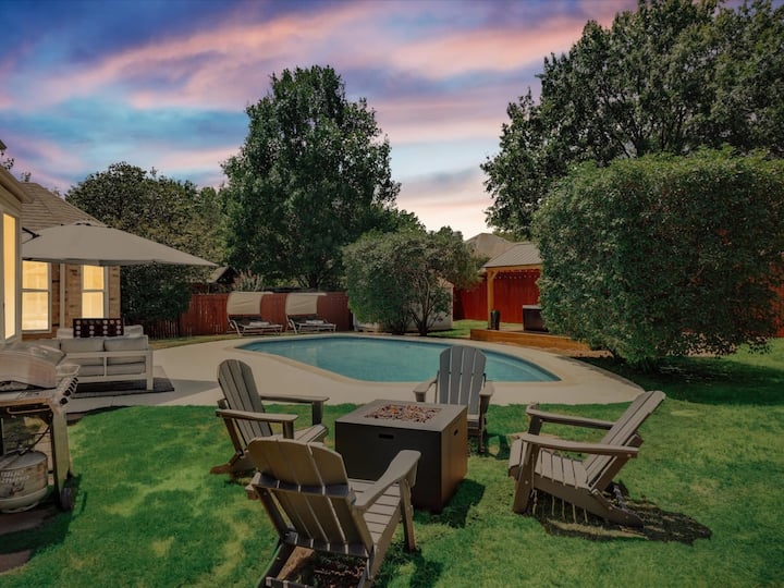 Luxury Escape Home With Pool/spa/game Room - Flower Mound, TX