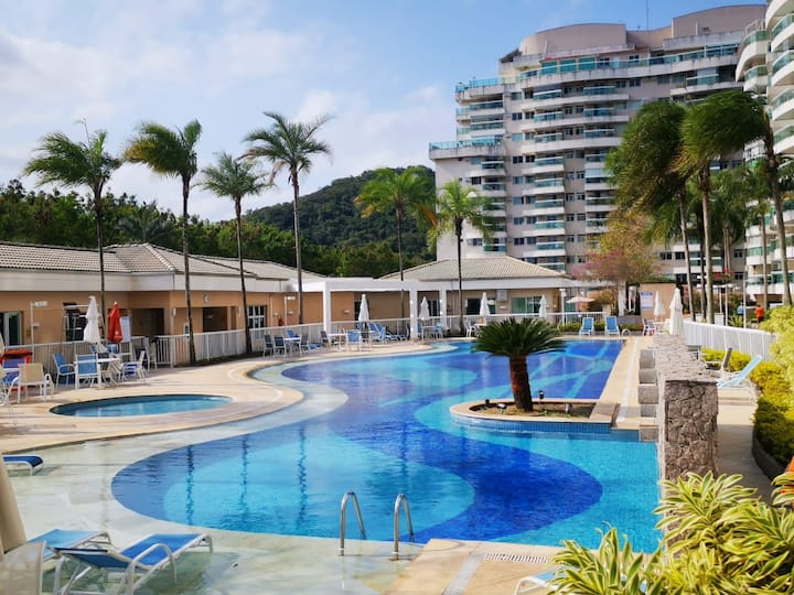 Incredible Penthouse With Pool At Sunday Resort R1 - Recreio