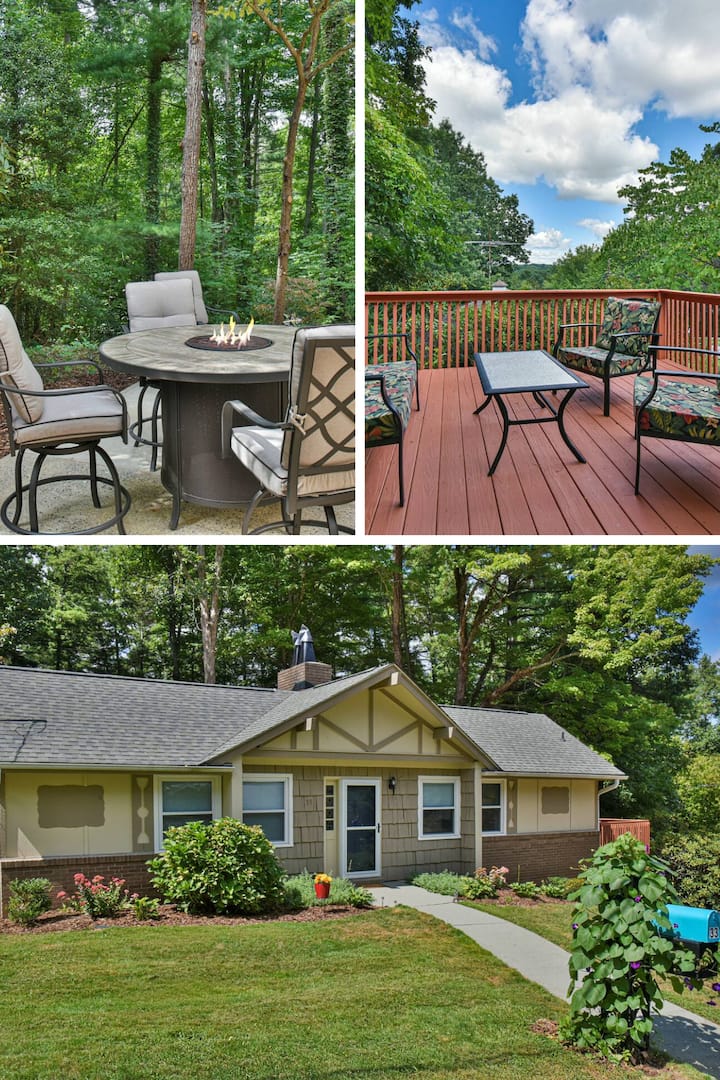 New Remodel/fireplace/3br/15 Min To Avl - Weaverville, NC