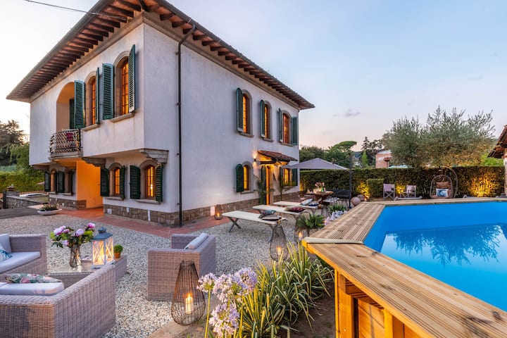 Villa Cesare,4 Bedroom Villa With Pool - Lucca