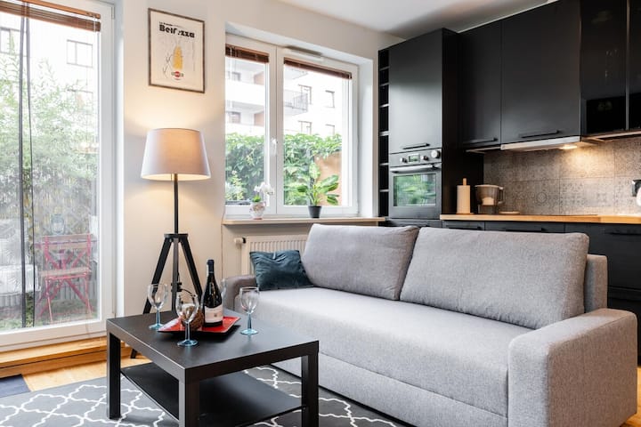 Modern 70m² Apartment With Private Garden| Metro - Varsovie
